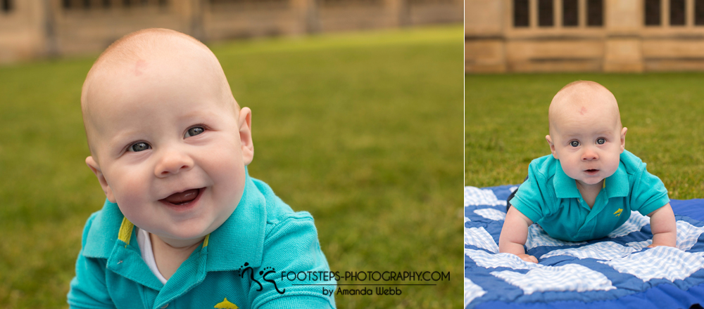 Baby Bear turns 7months - Footsteps Photography Grow With Me Sessions